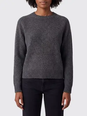 ROBERTO COLLINA Merino Wool And Baby Camel Crew Neck Jumper - Charcoal