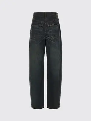 MAISON MARGIELA High-waisted Baggy Denim Jeans With Side Zip Closure