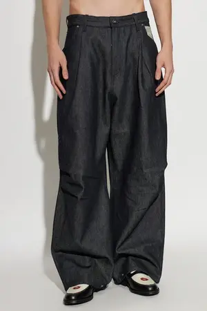 PDF Wide-leg Jeans