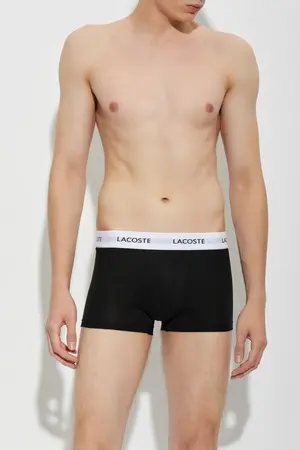 Lacoste Three-pack Of Cotton Boxers