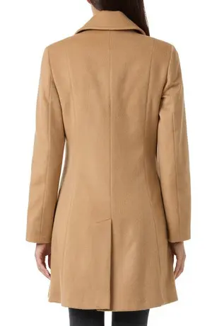 Sofia Cashmere Modern Cashmere Trench Coat - Camel