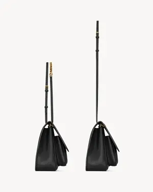 Saint Laurent Niki Soft Medium In Lambskin - Black