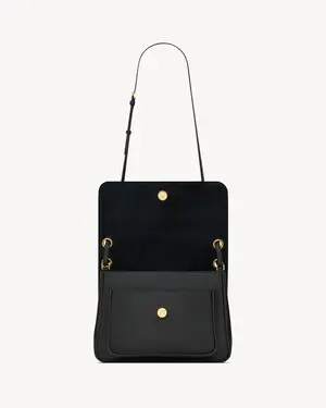 Saint Laurent Niki Soft Medium In Lambskin - Black