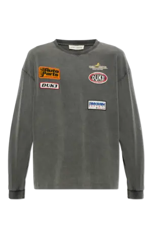 DUKE + DEXTER T-shirt With Patches - Grey