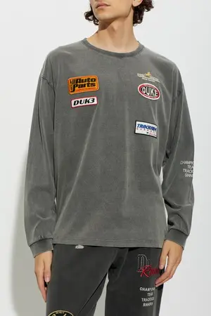DUKE + DEXTER T-shirt With Patches - Grey