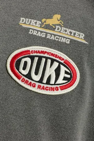 DUKE + DEXTER T-shirt With Patches - Grey