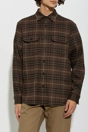 Burberry Wool Shirt ‘cadoc