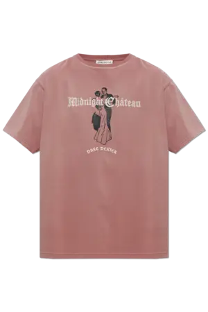 DUKE + DEXTER Printed T-shirt - Pink