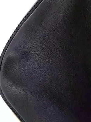 Valentino Garavani Stud Sign Zip Leather Hobo Bag - Black