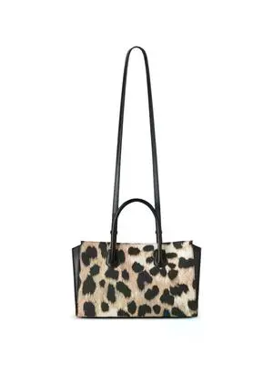 Givenchy Small Antigona Catchall Bag In Leopard Jacquard