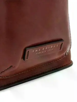 THE BRIDGE Leather Sling Backpack