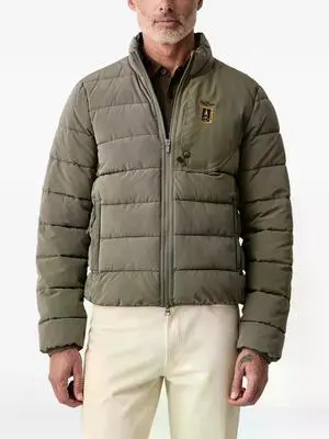 AERONAUTICA MILITARE Logo-patch Padded Jacket - Green