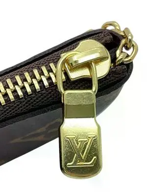 LOUIS VUITTON 2000-2020 Monogram Pochette Cles Coin Pouch