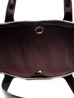 LOUIS VUITTON 2000-2020 Monogram Vernis Wilshire Pm Handbag - Purple