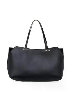 POLLINI Logo-debossed Panelled Tote Bag