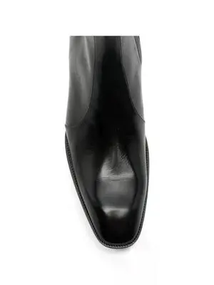 Saint Laurent Leather Ankle Boots