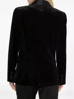 Balmain Velvet Shawl-lapel Blazer