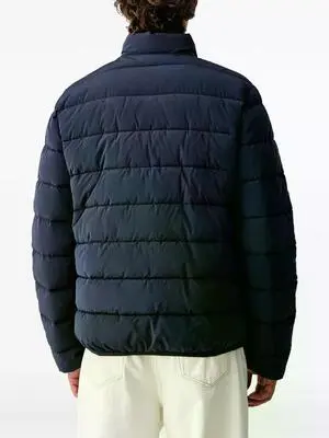 AERONAUTICA MILITARE Quilted Embroidered Jacket - Blue