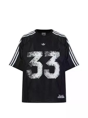 Adidas Logo-print Mesh T-shirt