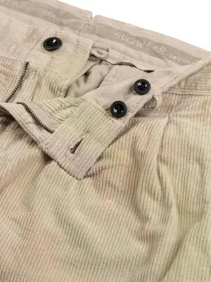 ZANONE Pleated Corduroy Trousers