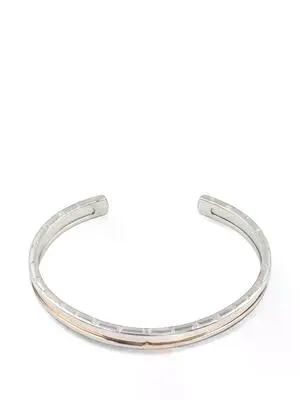 BVLGARI 2010s B-zero1 Open Bracelet - Silver