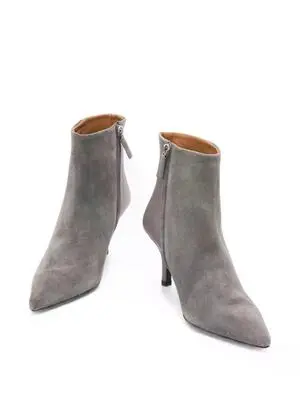 Patrizia Pepe Pointed-toe Panelled Ankle Boots