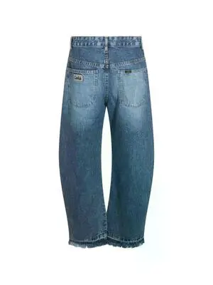 LOIS Frayed-hem Jeans