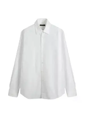 SLOWEAR Regular-fit Oxford Shirt - White
