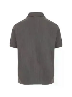 Emporio Armani Textured Polo Shirt