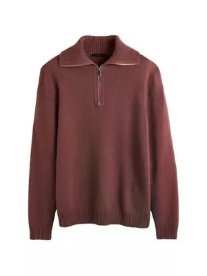 SLOWEAR Half-zip Cashmere Sweater