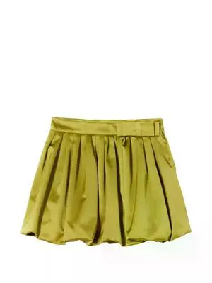 Plan C Bow-detail Pleated Skirt