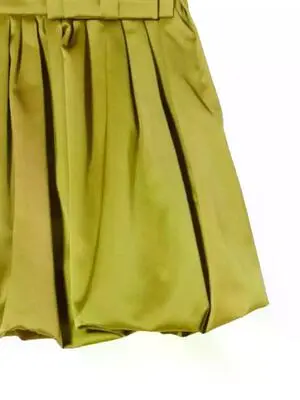 Plan C Bow-detail Pleated Skirt