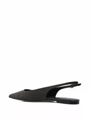 AeydĒ Annora Slingback Ballet Flats - Brown