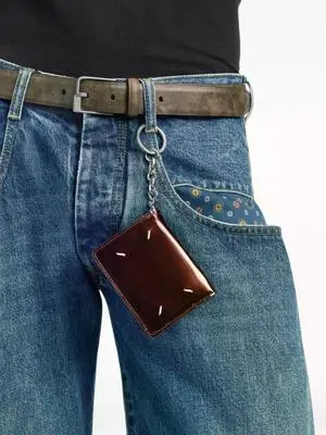 MAISON MARGIELA Four Stitches Keyring Card Holder