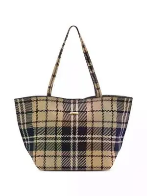 Barbour Large Layla Tartan Tote Bag - Blue