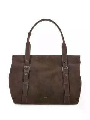 STAND OIL Buckle-detail Tote Bag - Brown