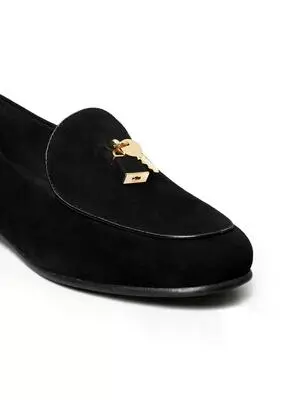 Tory Burch Lock Smoking Slippers