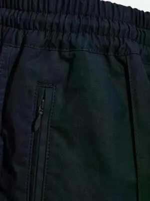 Comme Des Garçons Drawstring Straight-leg Trousers - Blue