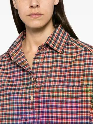 A.SHIRT MILANO Catherine Tartan-check Shirt