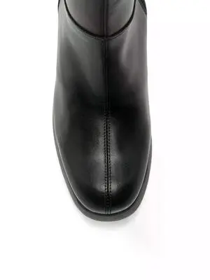 WONDERS Lady 101 Platform Leather Ankle Boots
