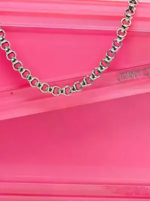 JIMMY CHOO Candy Chain Clutch Bag