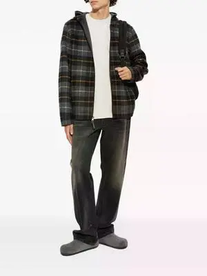 Woolrich Check-pattern Hooded Jacket