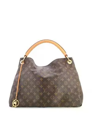 LOUIS VUITTON Artsy Handbag Monogram Canvas Mm Hobo Bag - Brown