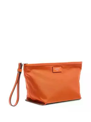 LANCEL Mistral Rollable Wristlet Pouch - Orange
