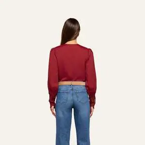 L'Agence Ava Blouse Top - Syrah