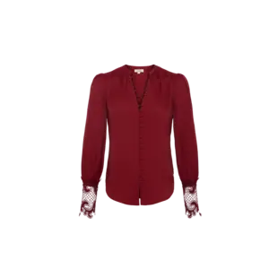 L'Agence Ava Blouse Top - Syrah