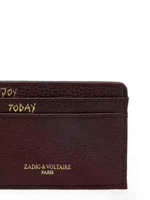 Zadig&Voltaire Zv Pass Card Holder - Red