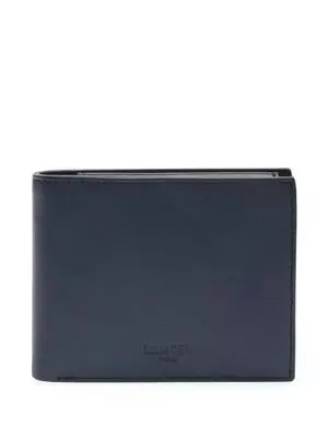 LANCEL Leon Leather Wallet - Blue