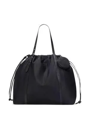 Mz Wallace Large Waverly Drawstring Tote Bag - Black