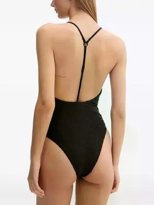 Nike Swoosh-jacquard Swimsuit